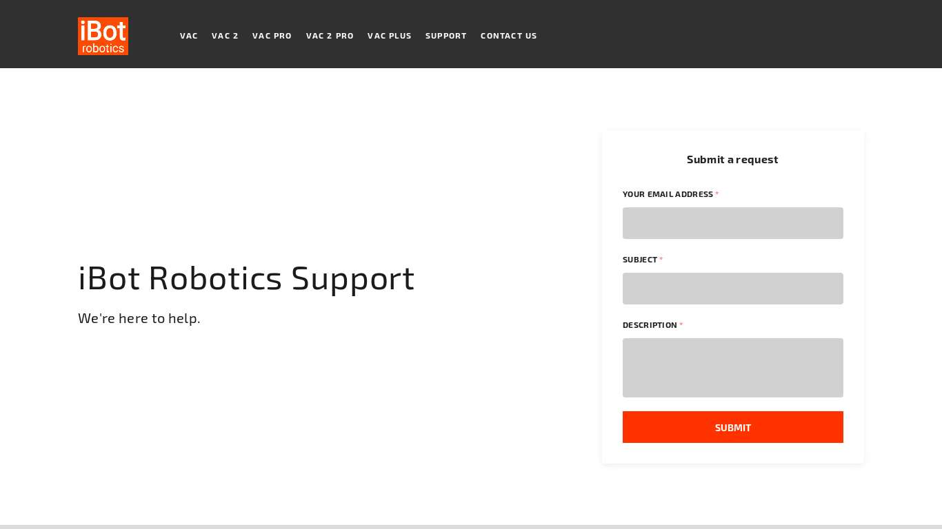 IBOT ROBOTICS| Support Contact